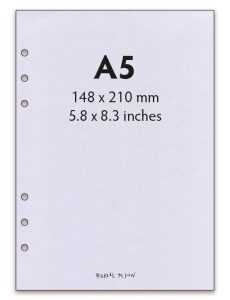 Paper sizes compared • Bigrell Design